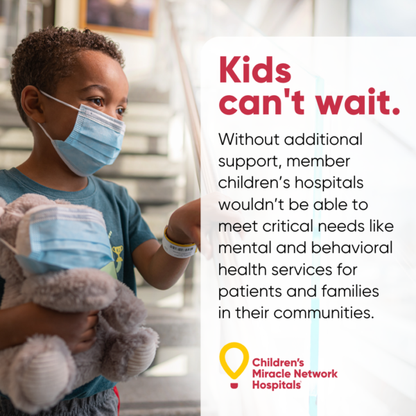 Take the Lead: Children’s hospitals need our help to support mental and ...