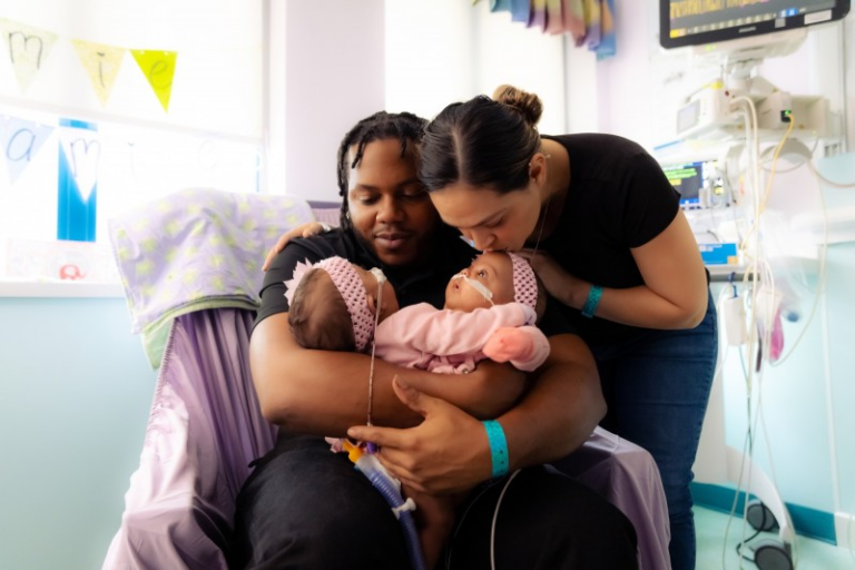 ‘We Did It’: Conjoined Twin Girls Separated at Cook Children’s Medical ...