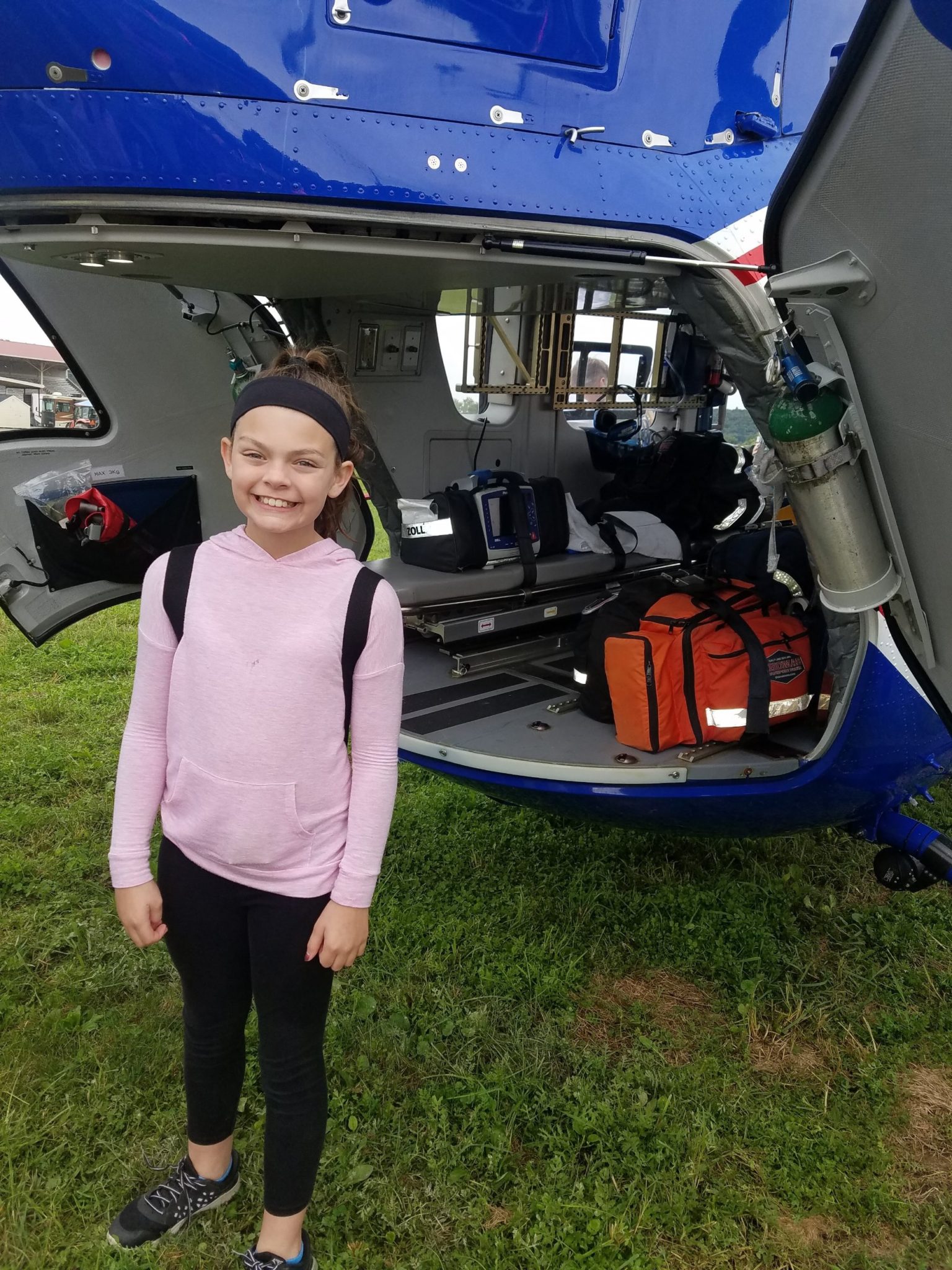 Miracle Kid gives thanks to Life Flight at Geisinger during 40th ...