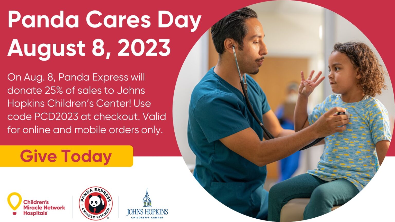 Support Hopkins Children’s by Enjoying Panda Express! – Johns Hopkins ...