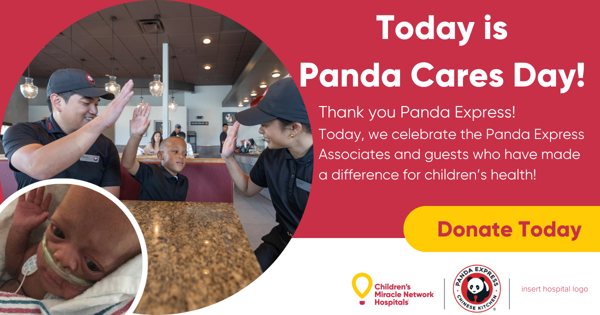 Today is Panda Cares Day – Johns Hopkins Children's Center