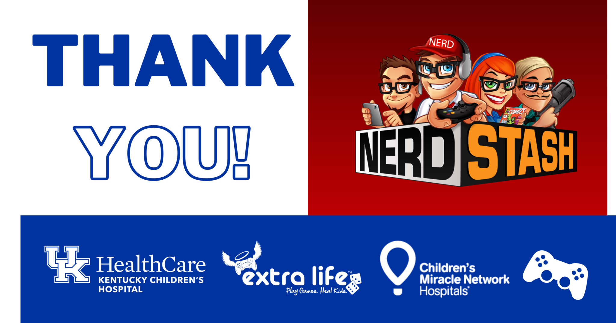 Team Nerd Stash and Extra Life Bring Joy to Kentucky Children’s ...
