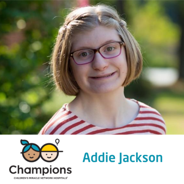 2020 CMN Champion Addie Jackson – Bill and Olivia Amos Children's ...