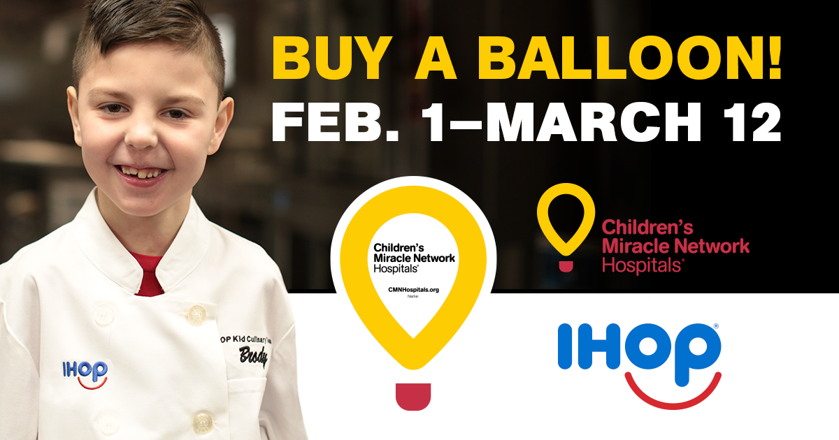 IHOP Launches Annual CMN Balloon Campaign – Monroe Carell Jr. Children ...