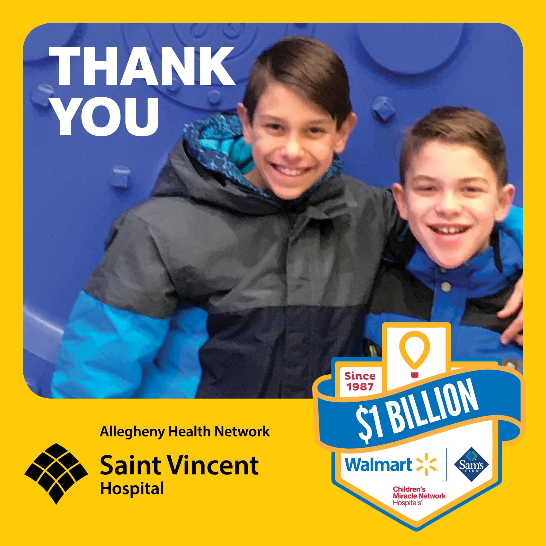 Walmart and Sam’s Club Raise $1 Billion for CMN – Saint Vincent Hospital