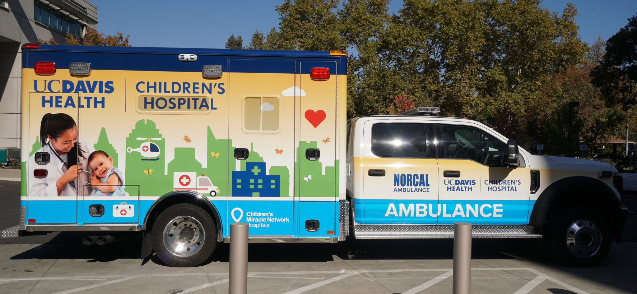 Donations in Action: Child-friendly Ambulance – UC Davis Children's ...