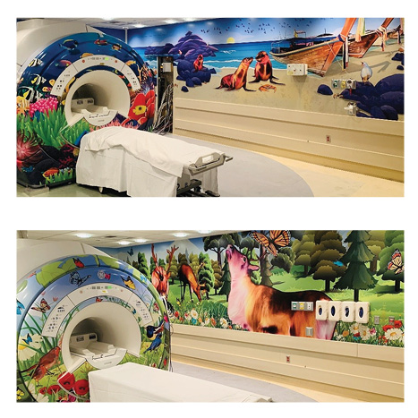 MRI room makeover helps ease patient stress during radiology procedures ...