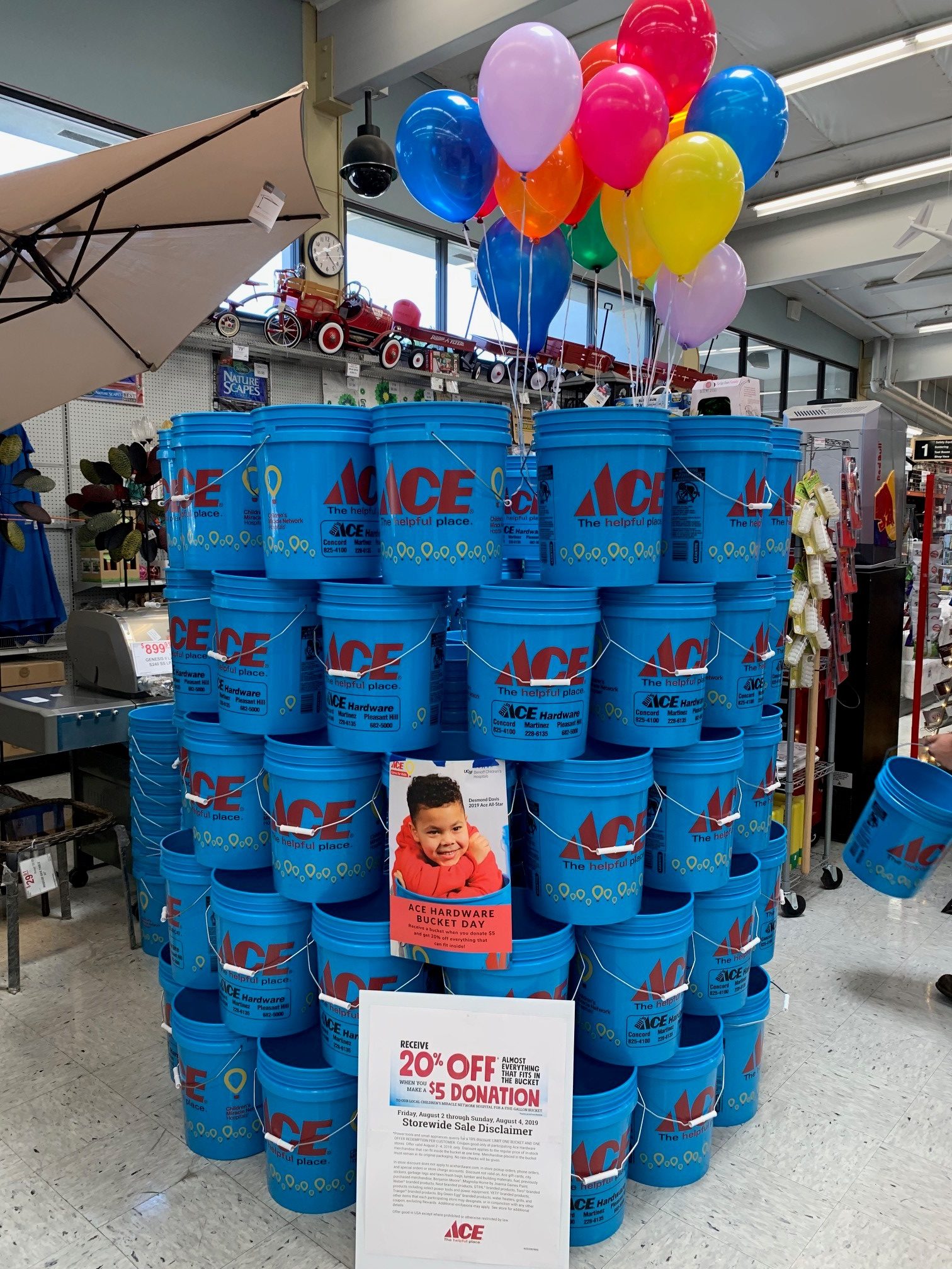 Ace Hardware Bucket Day! – UCSF Benioff Children's Hospitals