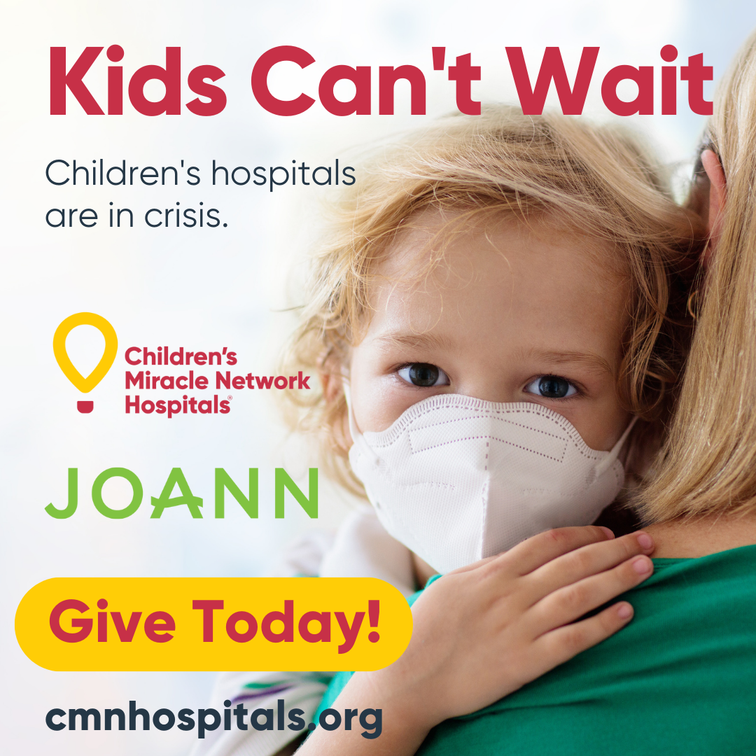 JOANN Coin Box Campaign benefiting CMN Hospitals – UF Health Shands ...
