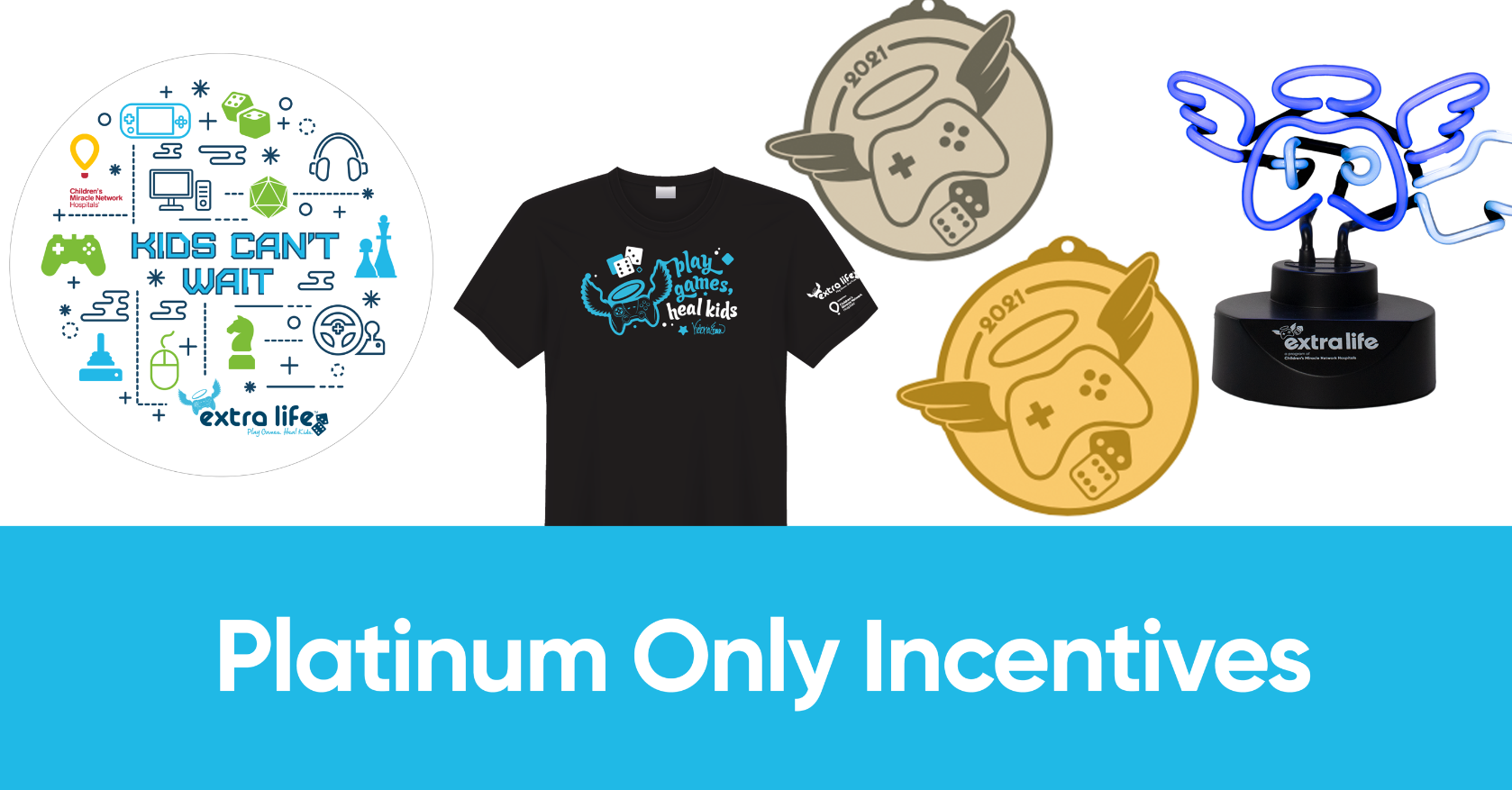 Earn the Extra Life Neon Light by Raising $2,500 USD in 2021 – Extra Life