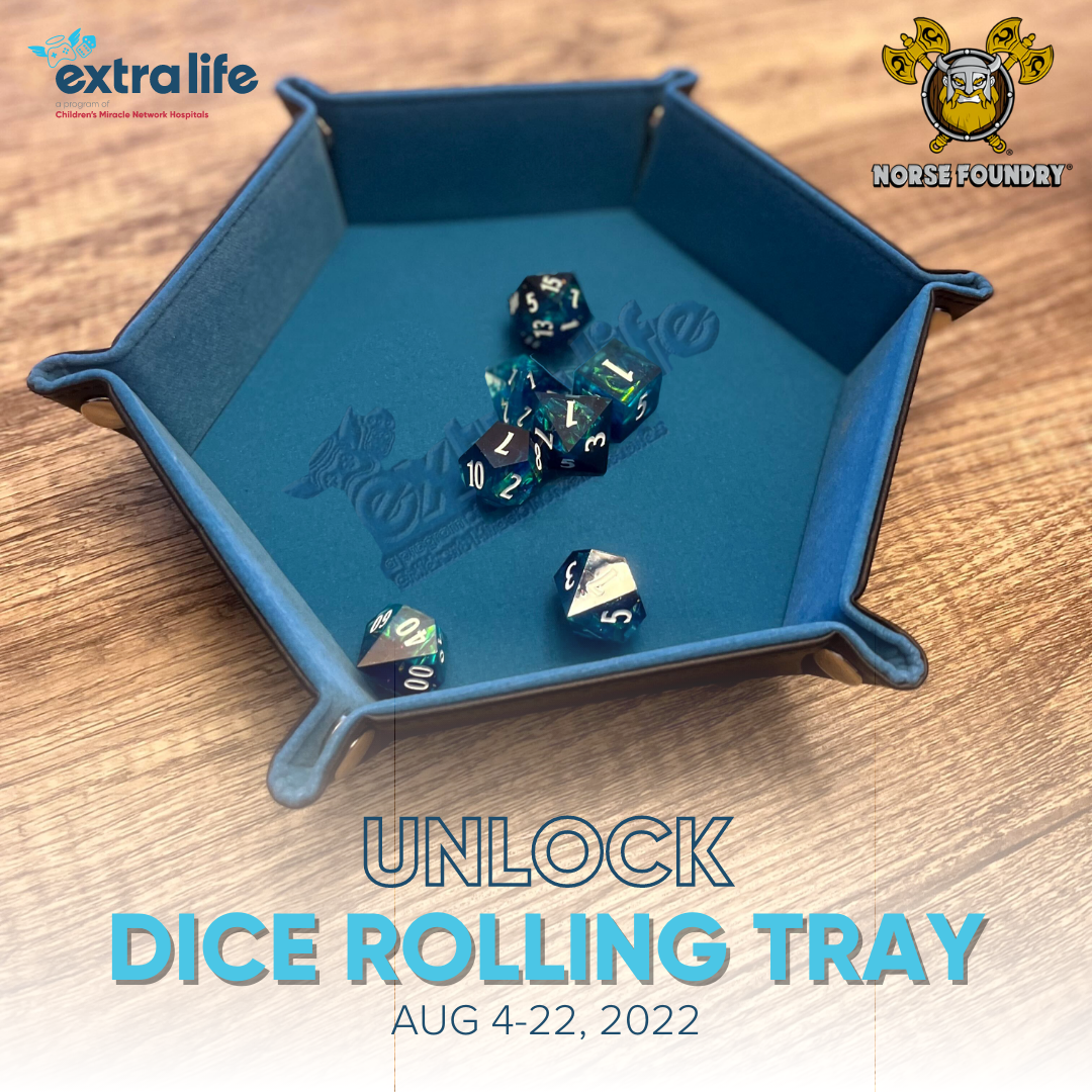 Four Things to do With a Dice Rolling Tray – Extra Life
