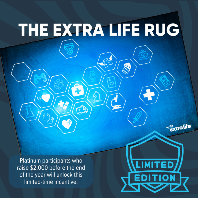 Extra Life: The Rug! A New Fundraising Incentive Designed to Transform ...