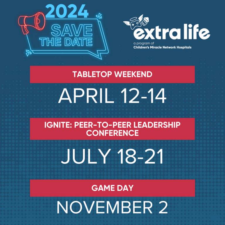 Extra Life 2024 Important Dates – Extra Life