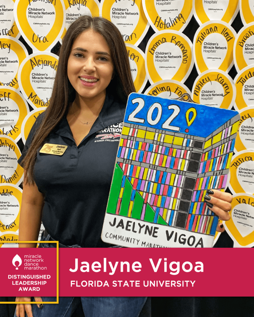 FSU Senior, Jaelyne Vigoa, Receives 2020 Miracle Network Dance Marathon ...
