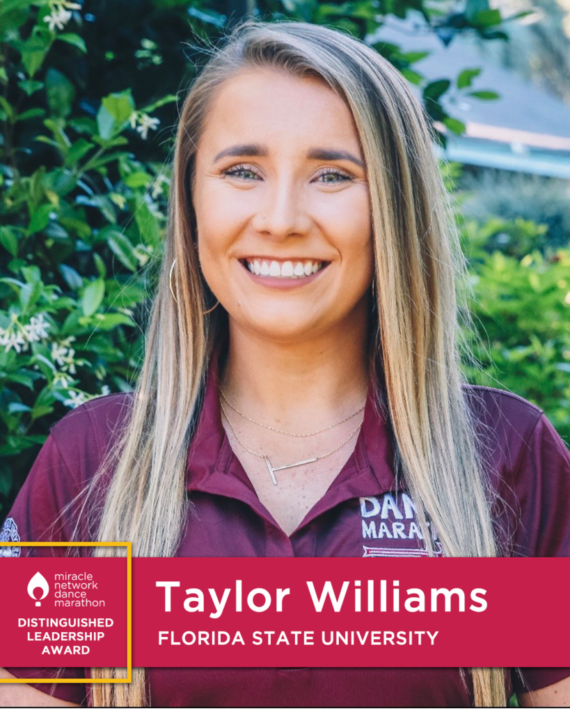 Fsu Senior Taylor Williams Receives 2020 Miracle Network Dance Marathon Distinguished