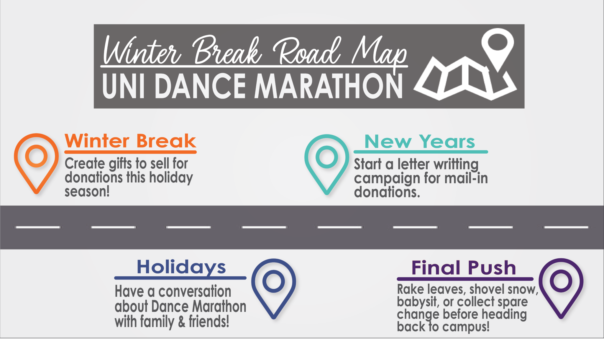 Winter Break Fundraising – Miracle Network Dance Marathon