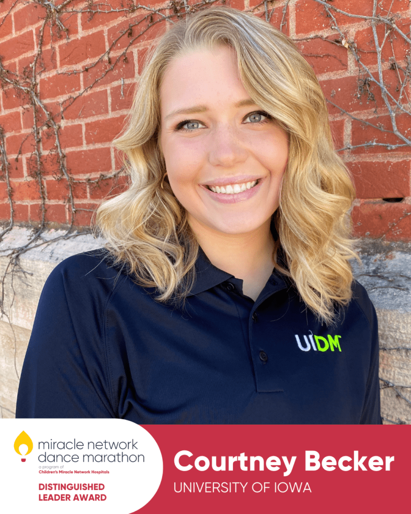 University of Iowa Senior Courtney Becker Receives 2021 Miracle Network ...