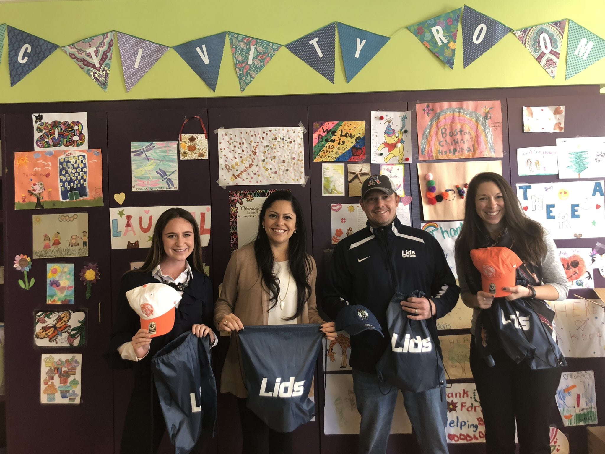 LIDS Foundation Donates Hundreds of Hats for National Hat Day – Boston ...