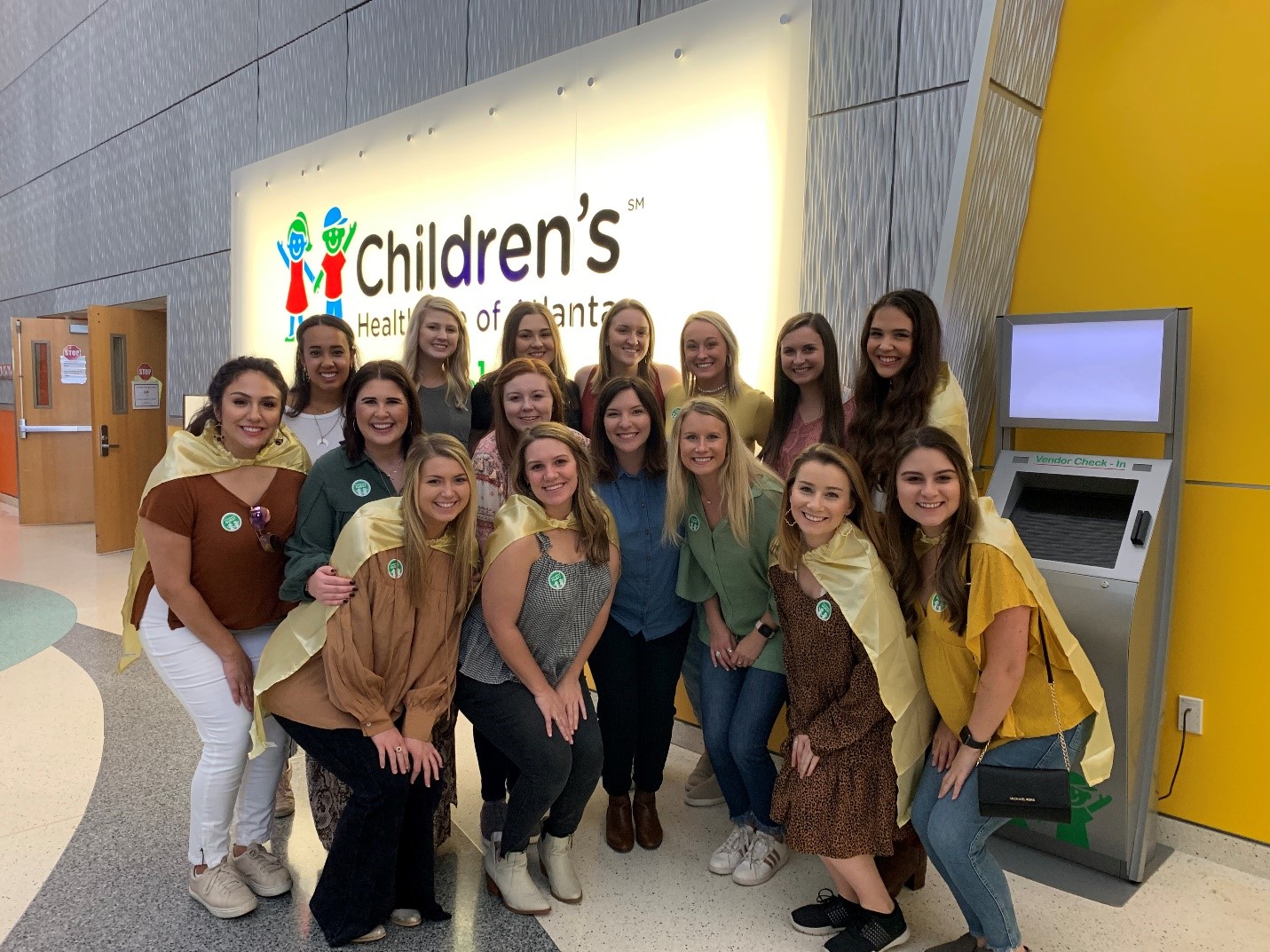 Phi Mu Celebrates Cape Day! – Children's Healthcare of Atlanta