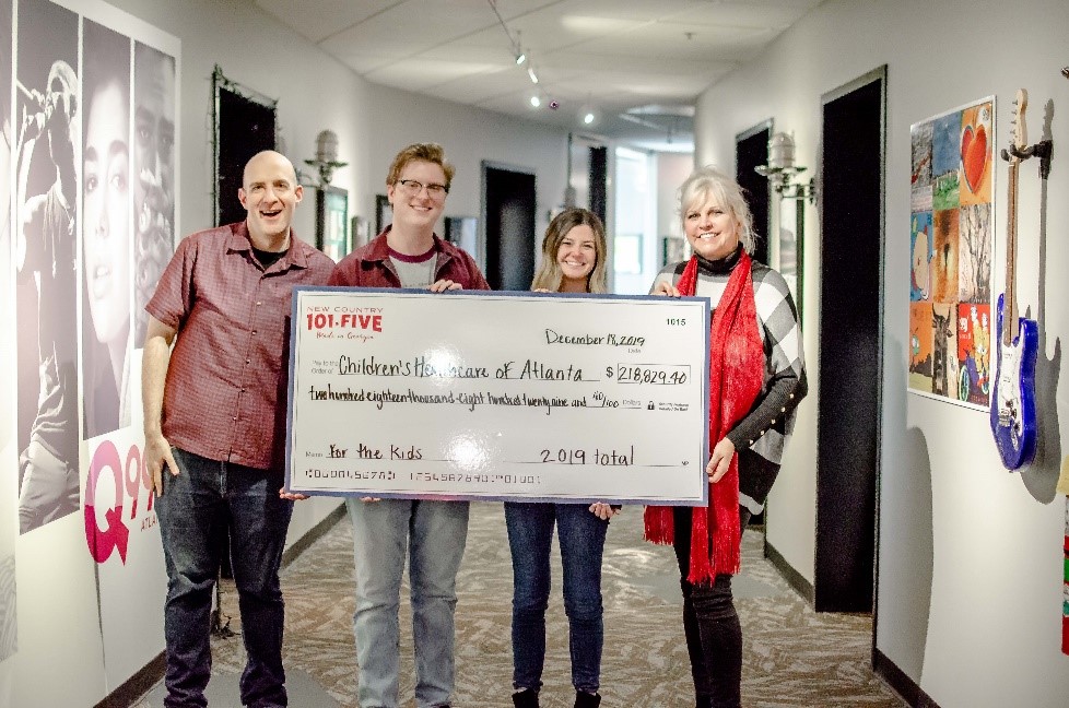 Cumulus Radiothon Raises $218,437 for the Kids! – Children's Healthcare ...